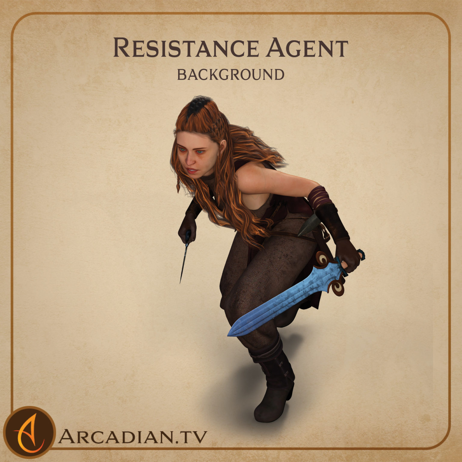 Resistance Agent – DnD New Background - Arcadian Media