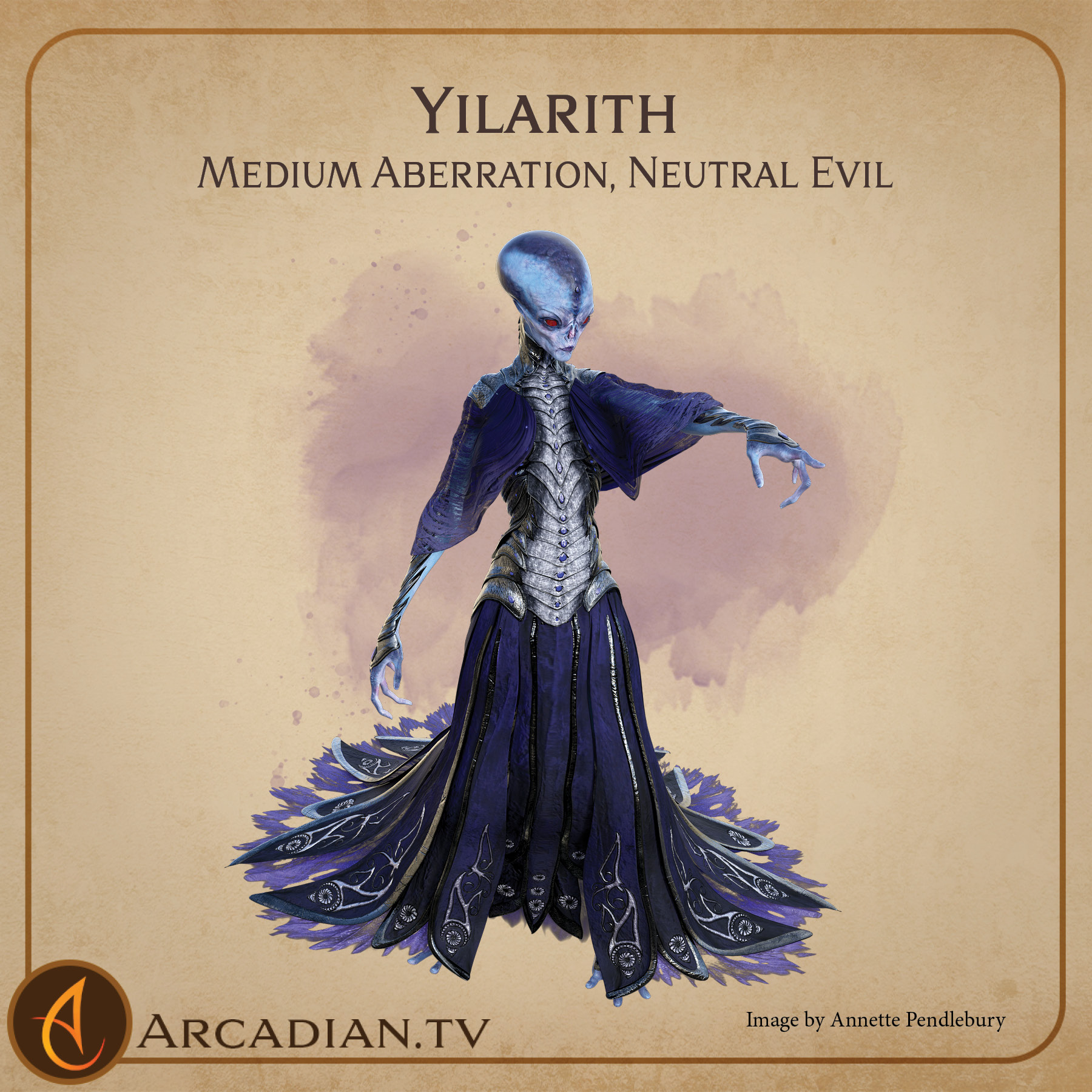 Yilarith – new DnD monster aberration - Arcadian Media