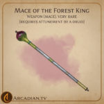 Mace of the Forest King – DnD magic weapon - Arcadian Media