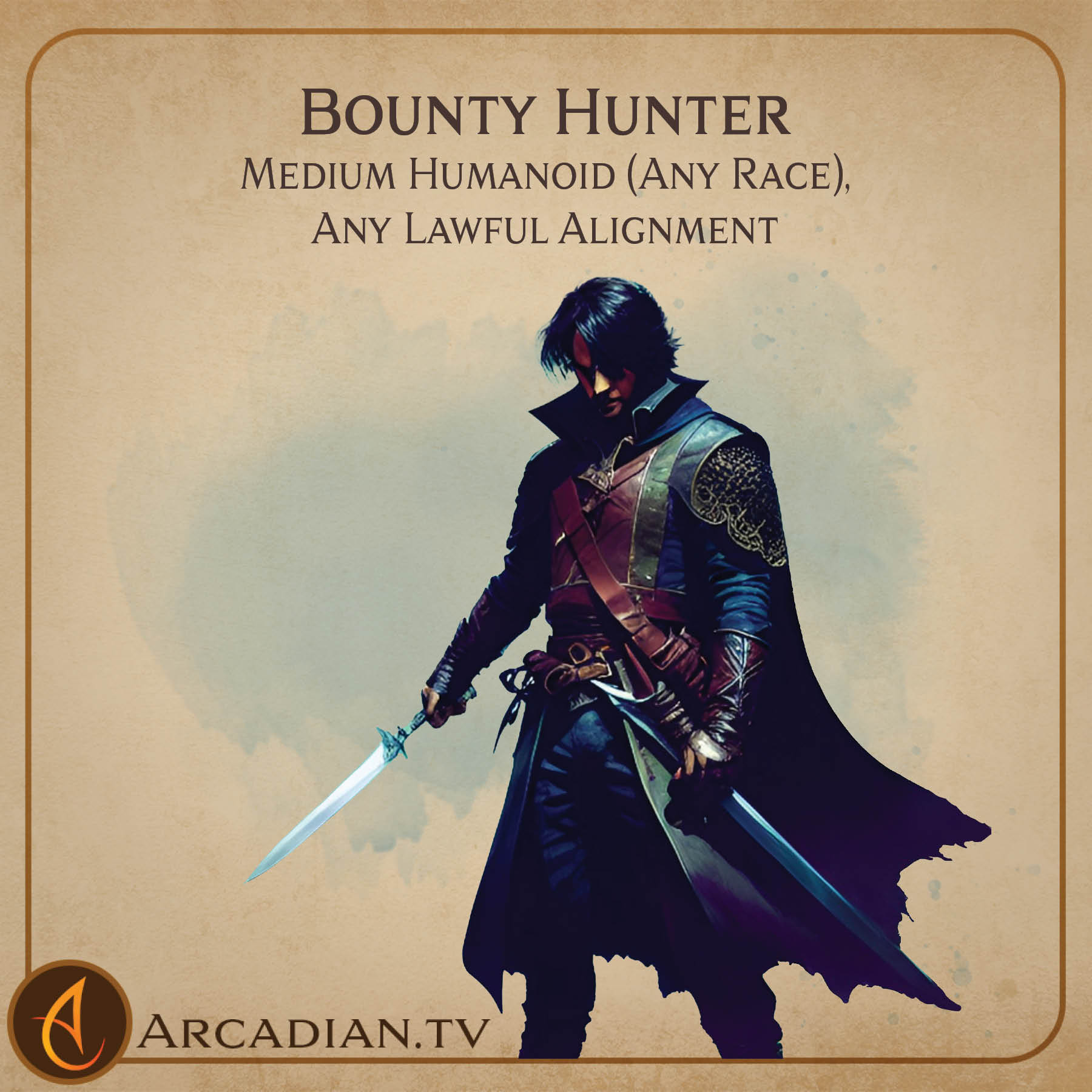 Bounty Hunter – new DnD NPC monster - Arcadian Media