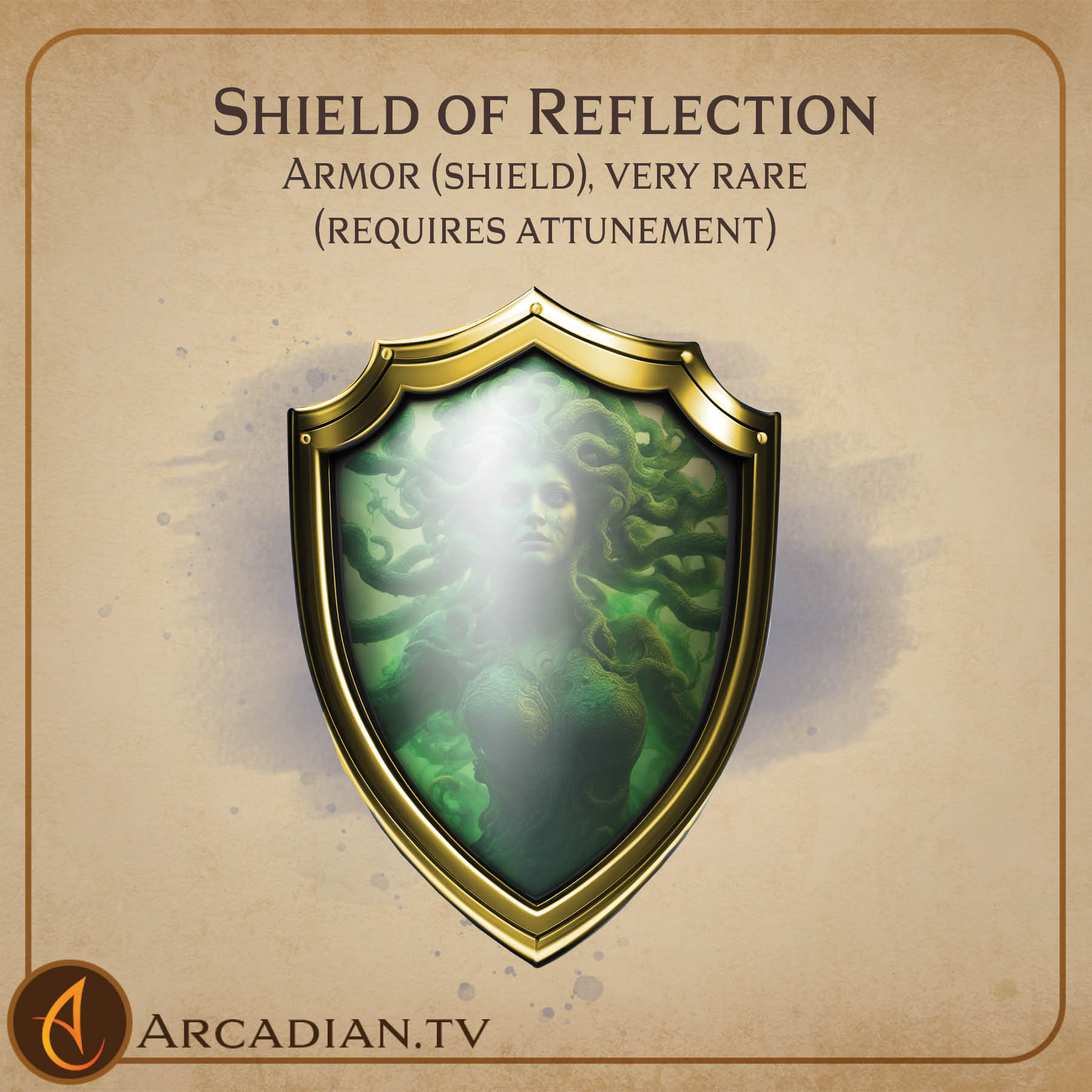 Shield of Reflection – new DnD magic item - Arcadian Media