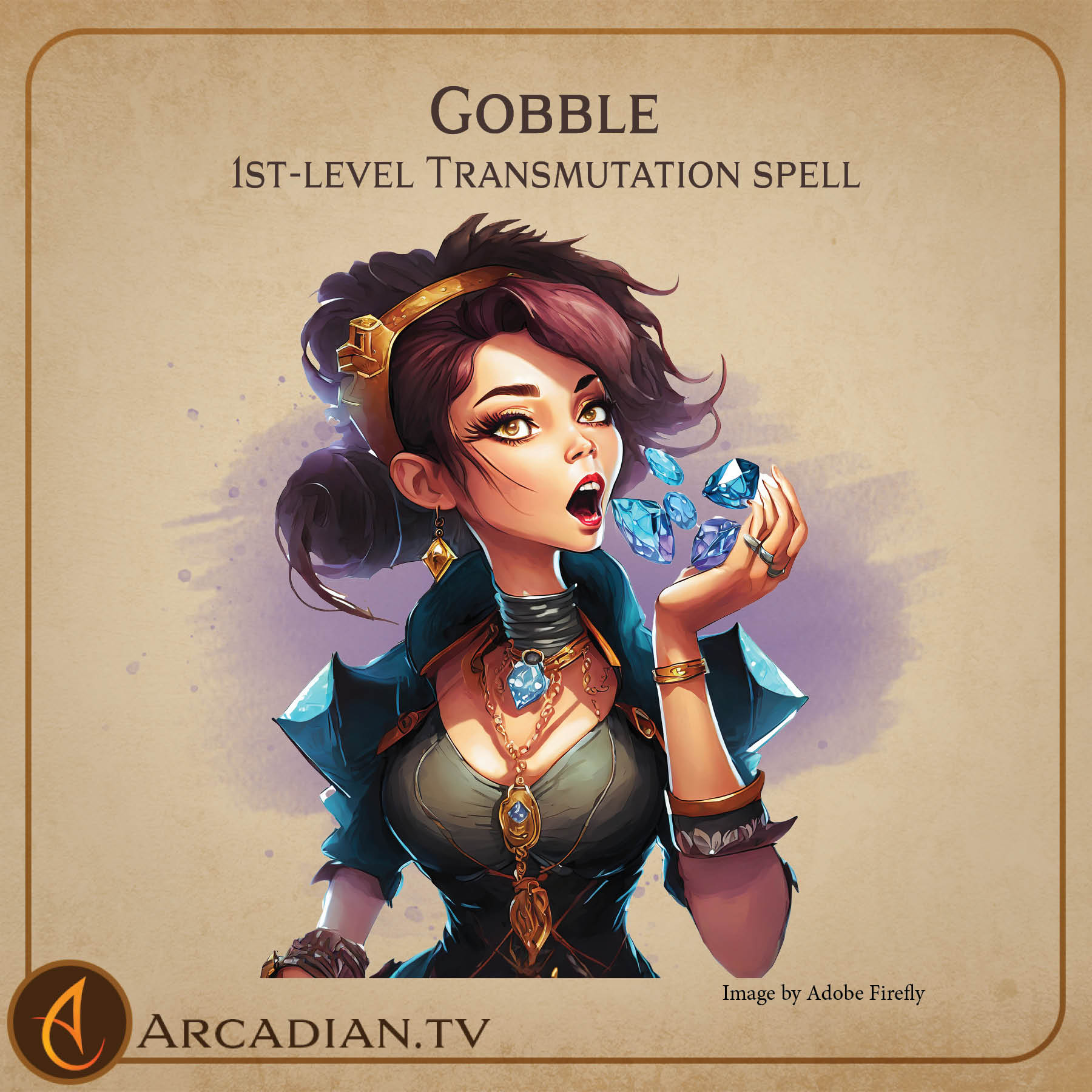 Gobble – new transmutation spell for DnD - Arcadian Media