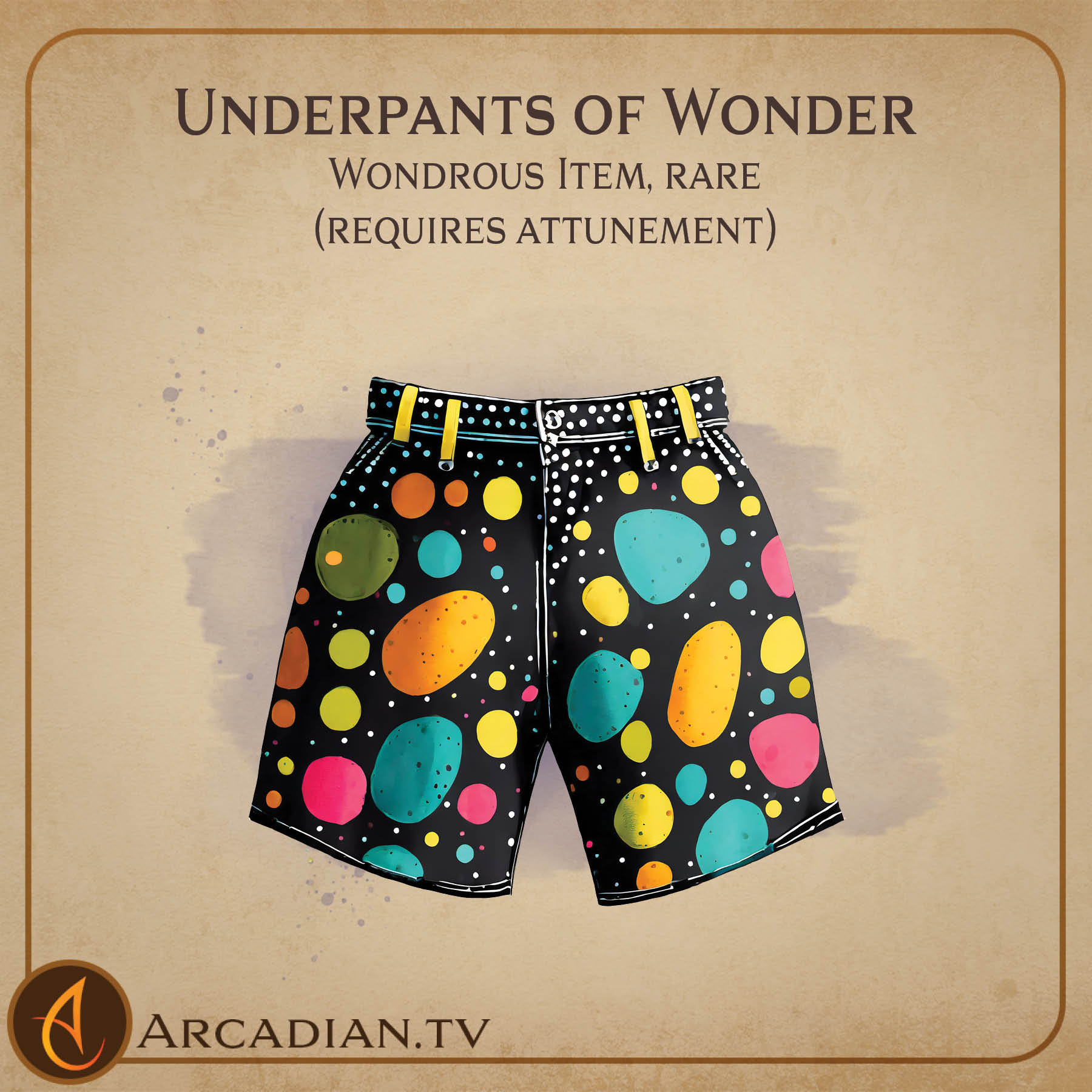 Underpants of Wonder – new DnD magic item - Arcadian Media
