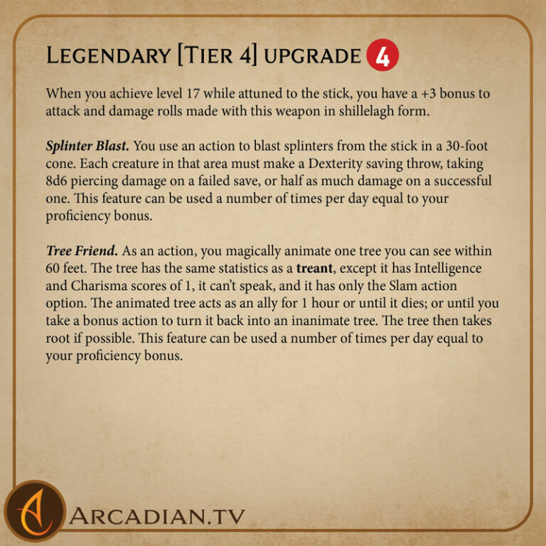 Aria’s Magic Stick – new DnD magic item - Arcadian Media